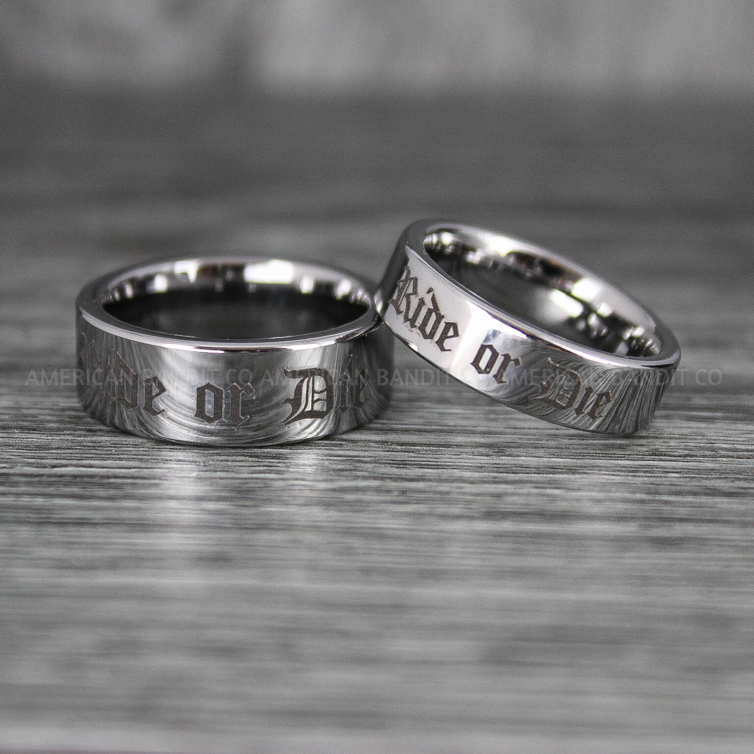 Ride or Die Rings, Ride or Die, Ride or Die Wedding Rings, Ride or Die ...