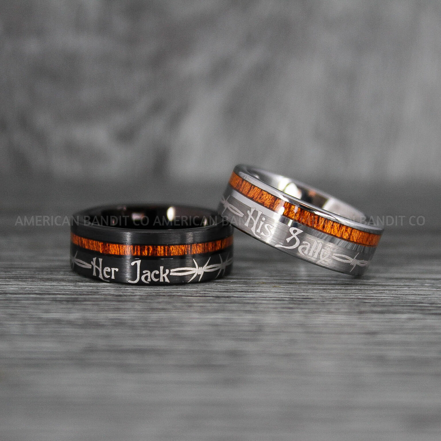 Jack and Sally Rings, Jack and Sally Wedding Bands, Couple Rings, Jack ...