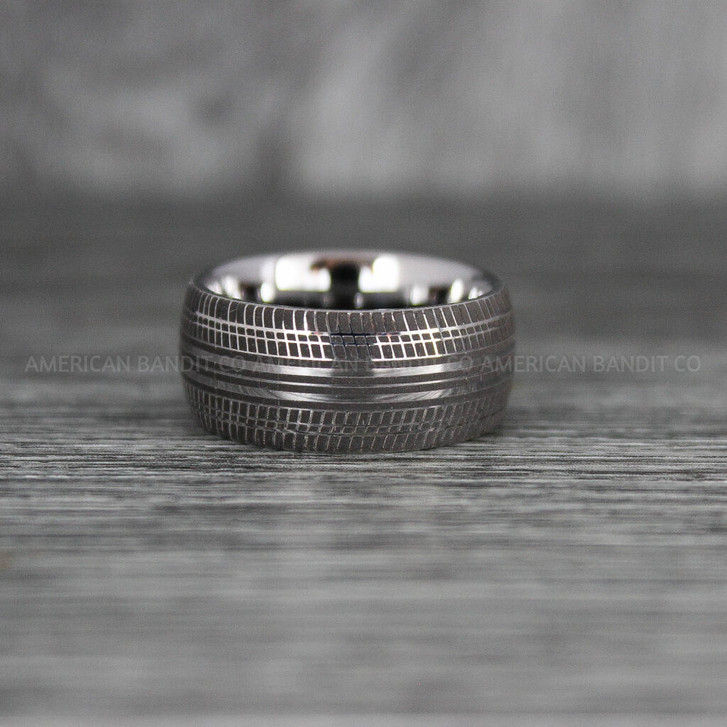 Tire Ring, Tire Tread Pattern Ring, Tire Tread Ring, Mechanic Ring ...